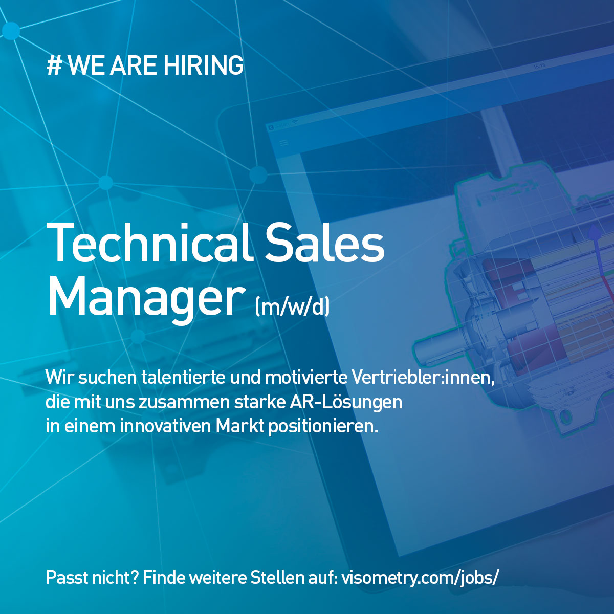 Technical Sales Manager (m/w/d) - Visometry