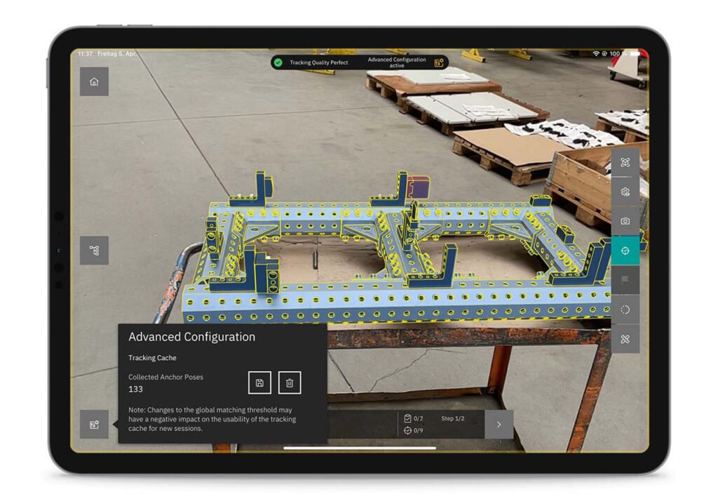 Fast Quality Control with mobile inspection tool | Visometry